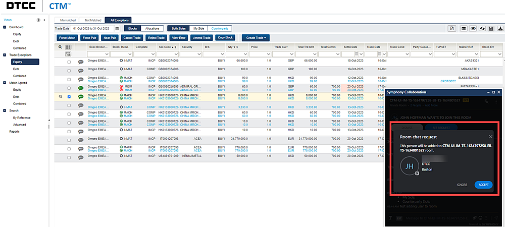 Joining an Existing Chat Room