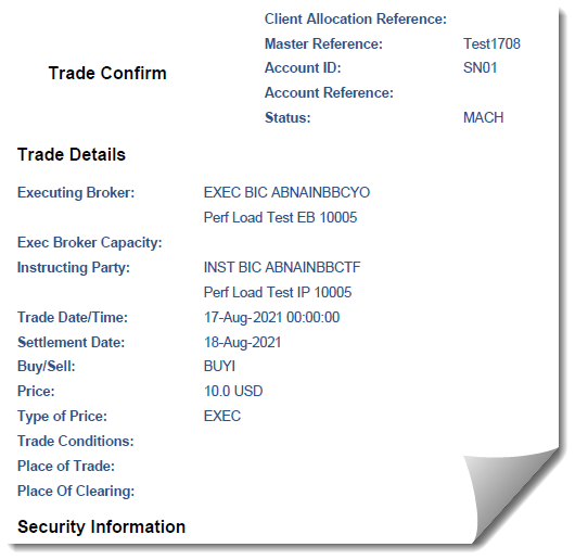 CTM User Interface: Export a Contract or Tax Invoice to PDF